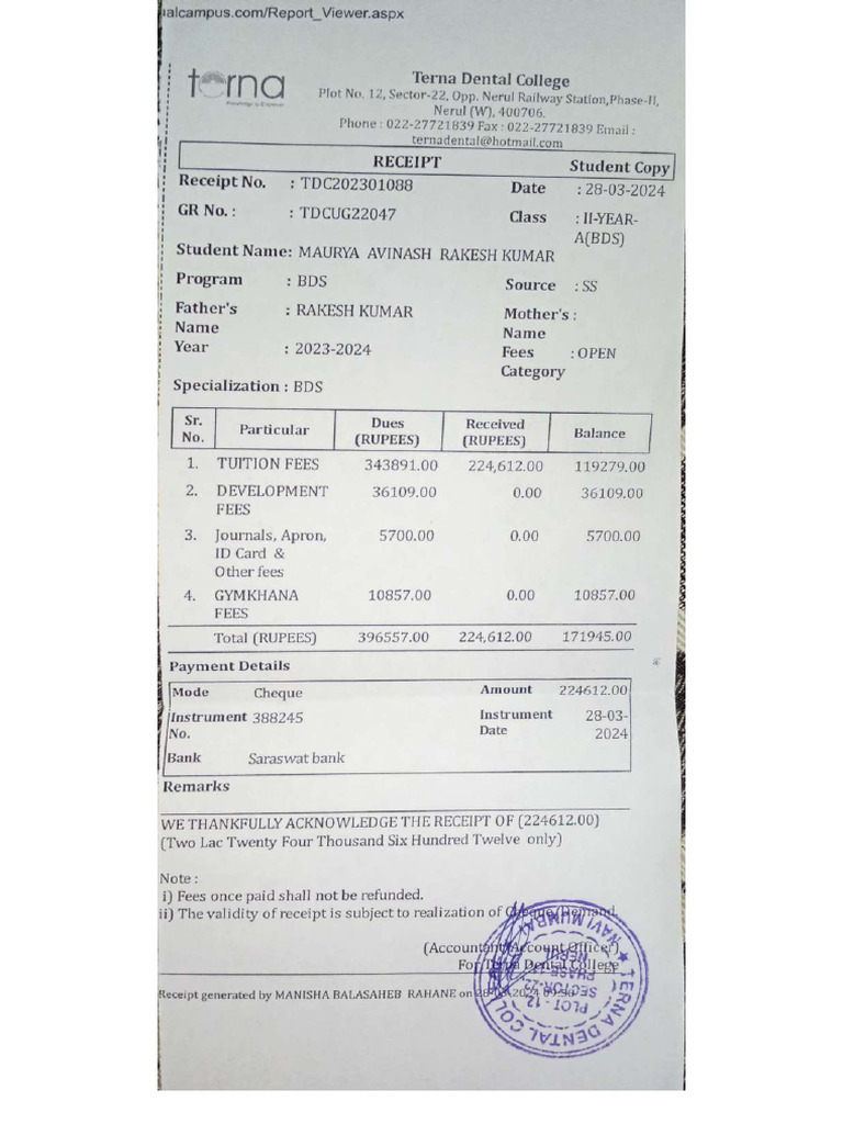 Scanned Document Overview and Details | PDF