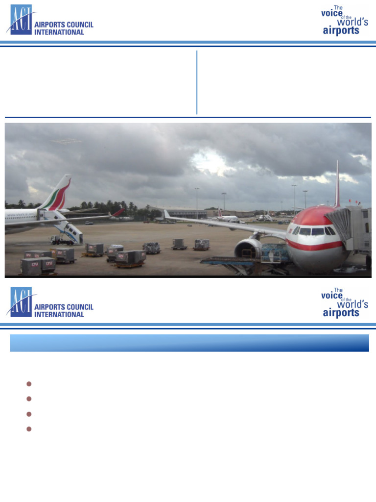 Business Continuity Management Systems Implementation Guidelines For Airports - ACI Presentation ...