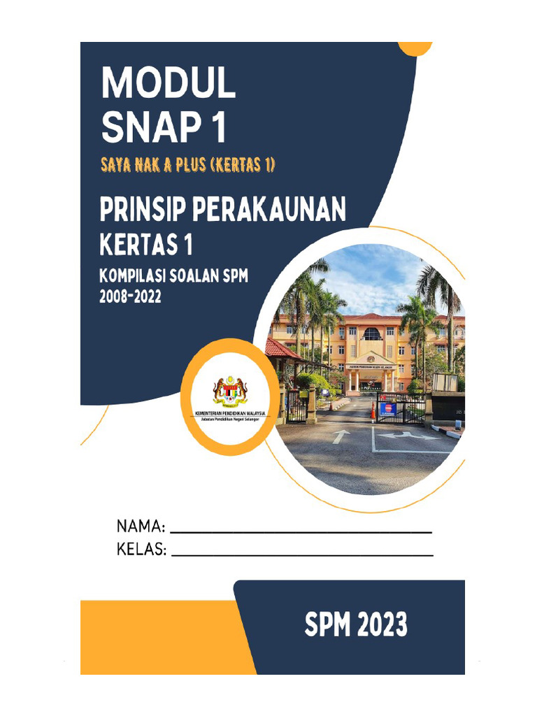 Modul Snap 1 k1 2023 | PDF
