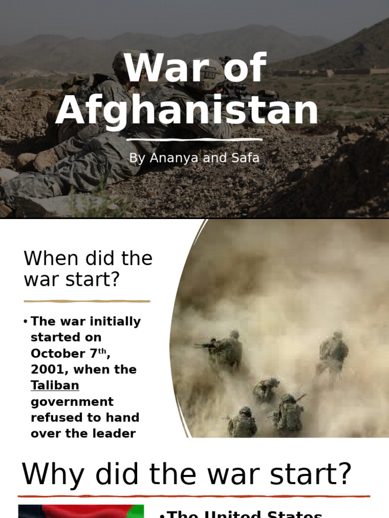 War of Afghanistan | PDF