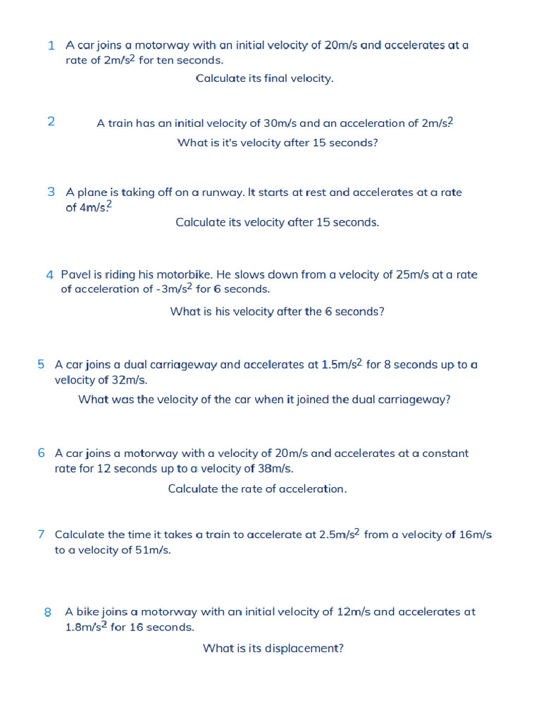 Lesson 4 - Kinematics | PDF
