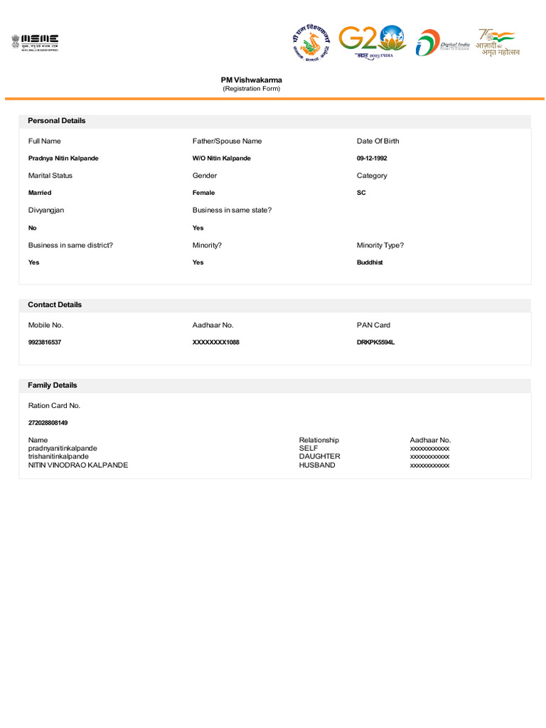 ApplicationForm - MH 017 169463 15529944 | PDF | Loans | Personal Finance