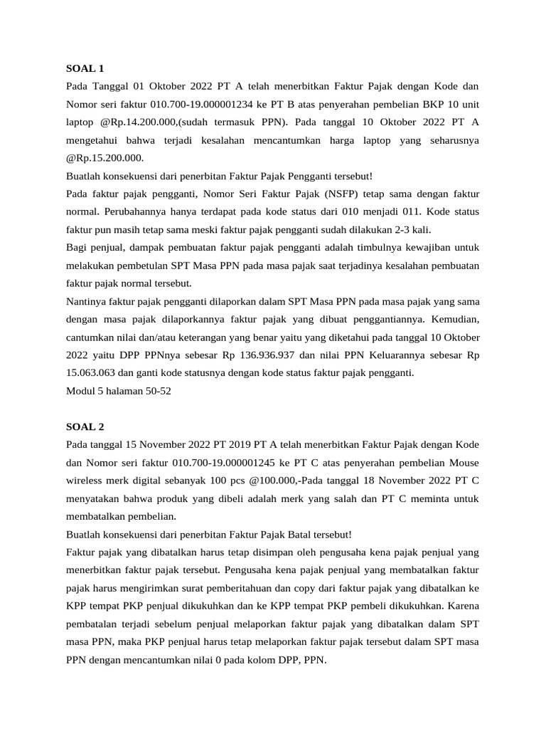 Lab PPN Dan PPNBM - PAJA 3355 - Tugas 4 | PDF