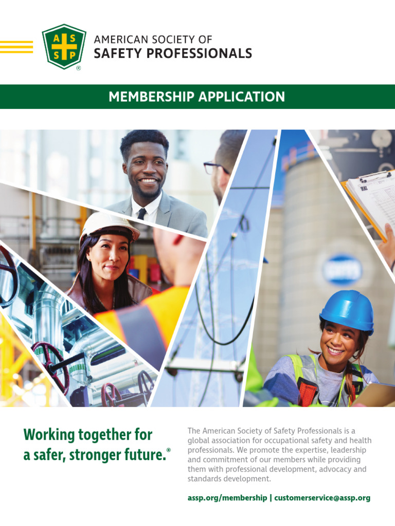 American Society of Safety Professionals | PDF | Occupational Safety ...