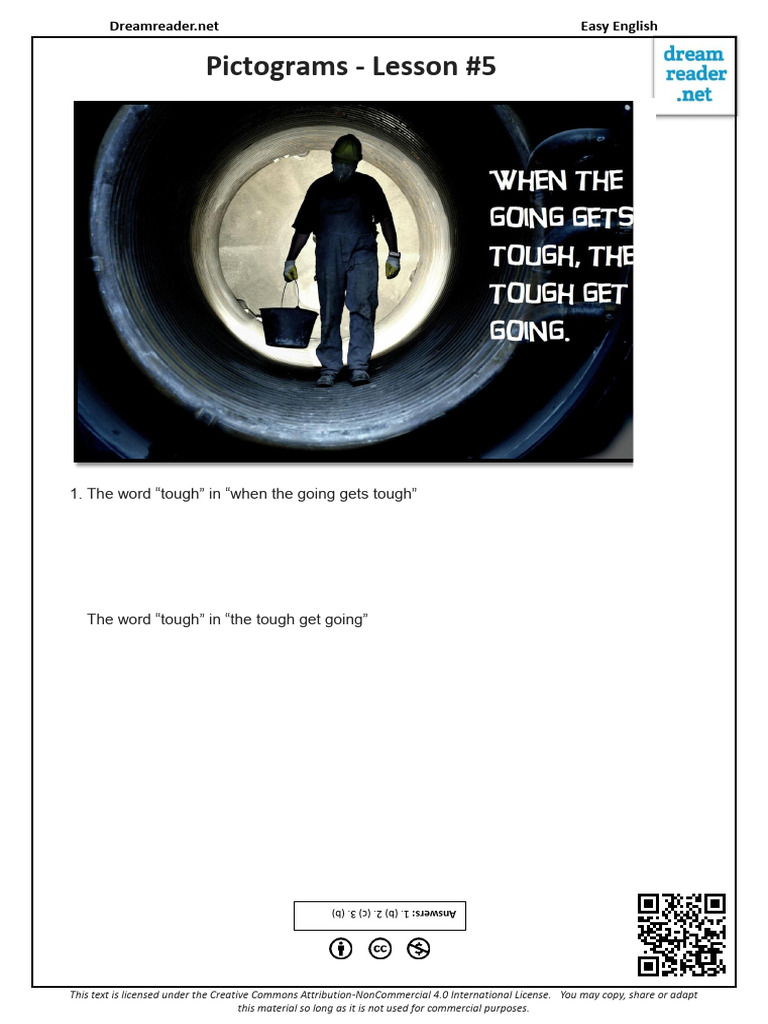 Pictogram 5-NewEasyEnglish-PDFReading | PDF