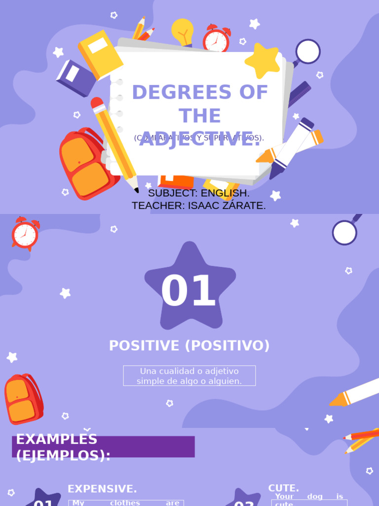 Comparative & Superlatives | PDF