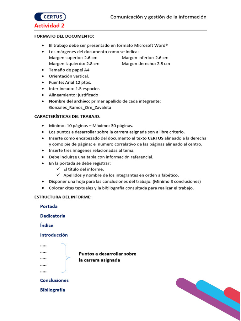 Esquema 2do entregable | PDF