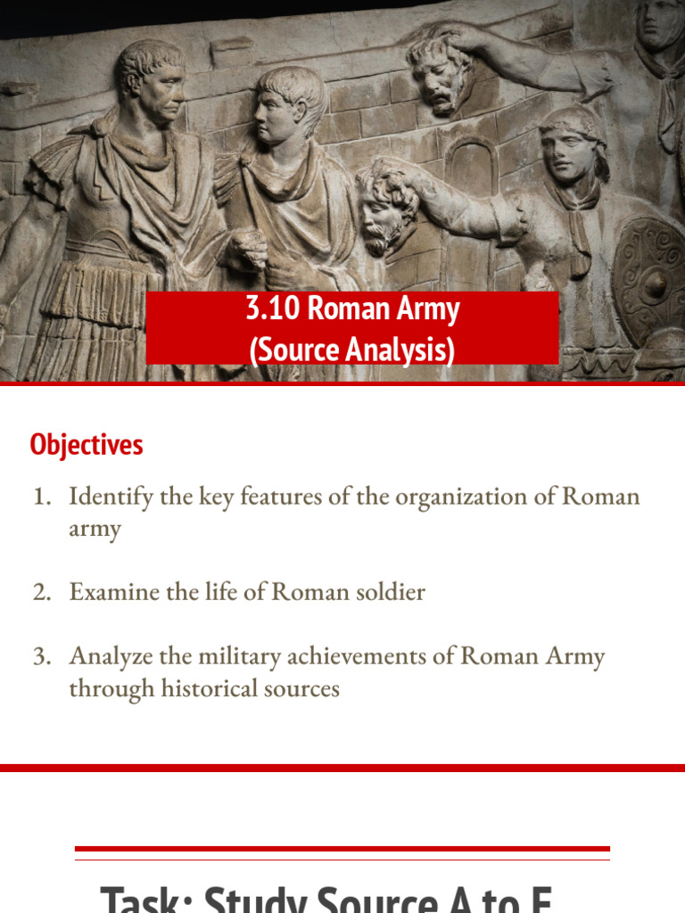 Roman Army: Structure and Soldier Life | PDF | Infantry | Roman Empire