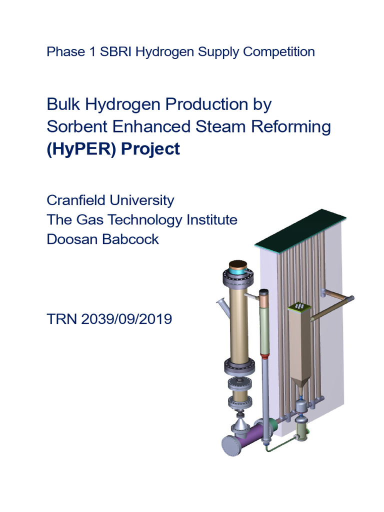 Phase 1 - Cranfield - HyPER | PDF | Carbon Capture And Storage | Renewable Energy