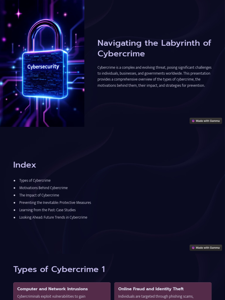 Navigating-the-Labyrinth-of-Cybercrime | PDF | Cybercrime | Security