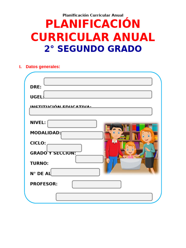PLANIFICACIÓN ANUAL 2do | PDF | Geometría | Las emociones