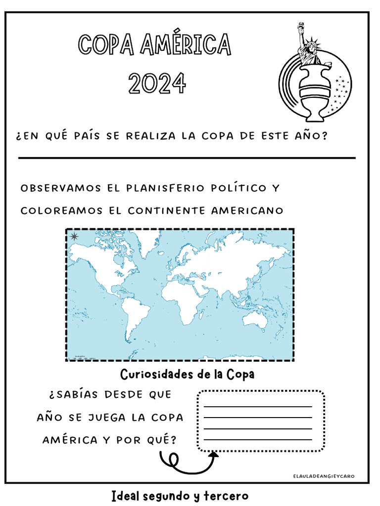 Actividades Copa América 2024 | PDF | Diseño gráfico