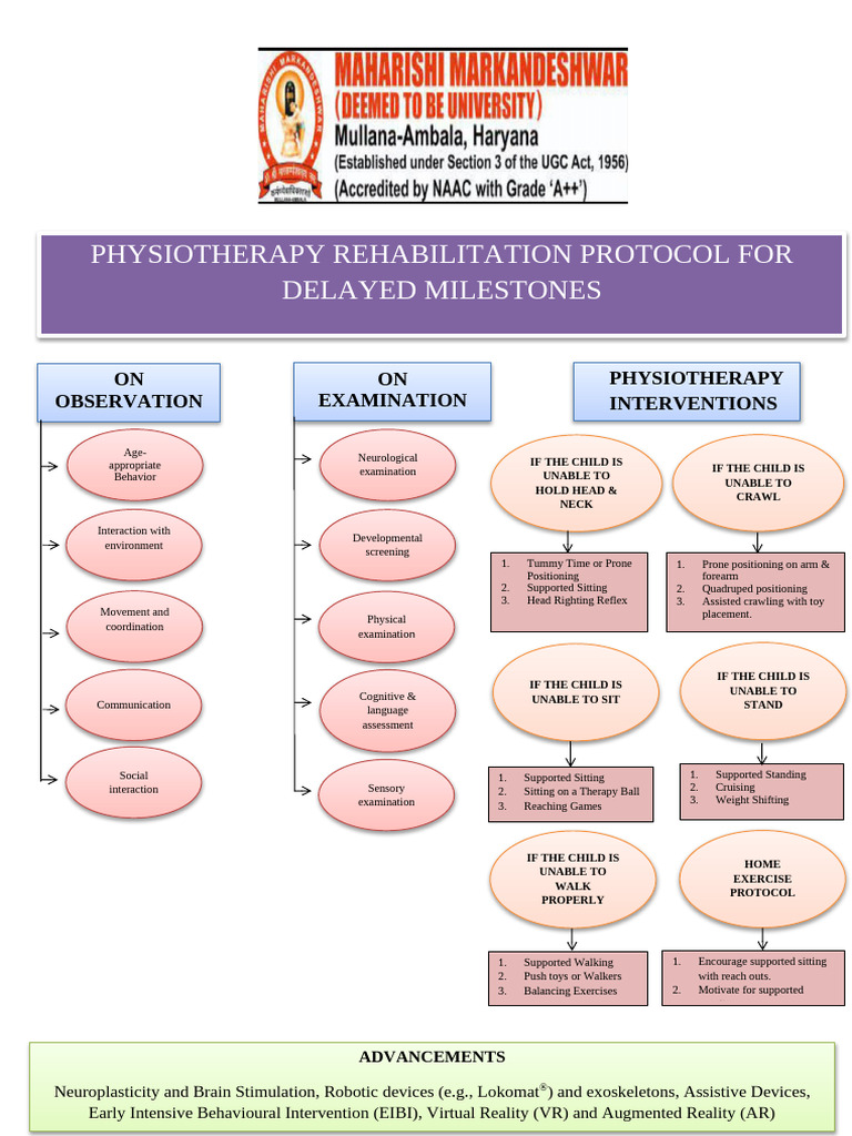 Clinical Pathway For Delayed Milestones | PDF | Physical Therapy ...