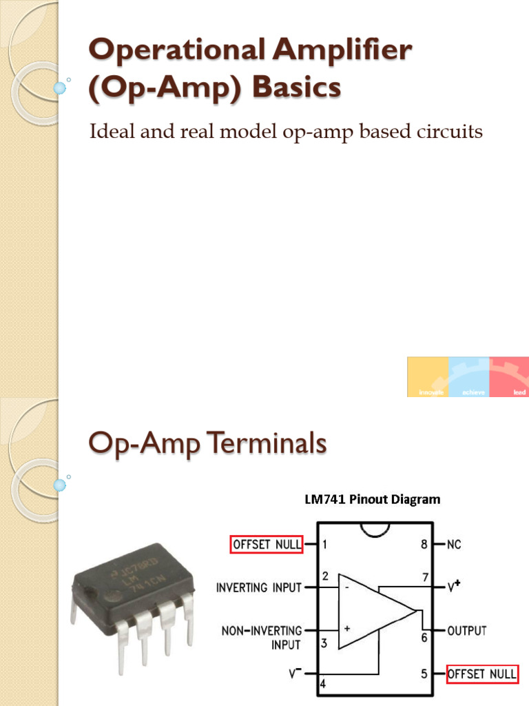2 Op Amp Basics Lecture 3 9 by A Hazra | PDF | Operational Amplifier | Amplifier