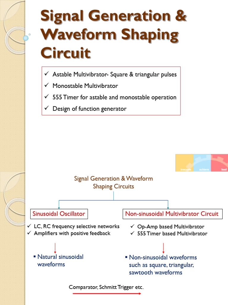 7-Signal-generator-Part-1-A-Hazra- | PDF | Electronic Oscillator | Electronic Circuits