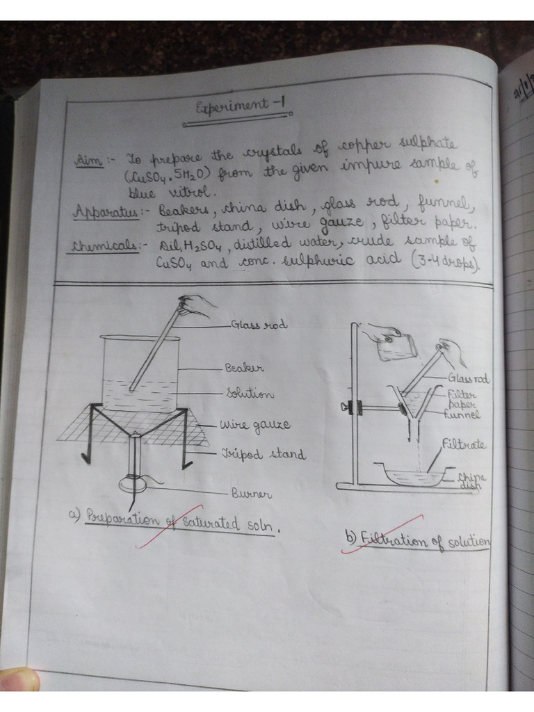 Practical File Chemistry | PDF