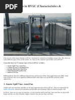 4 Types of Dampers in Hvac (FD, MFD, VCD & NRD) | PDF | Duct (Flow ...