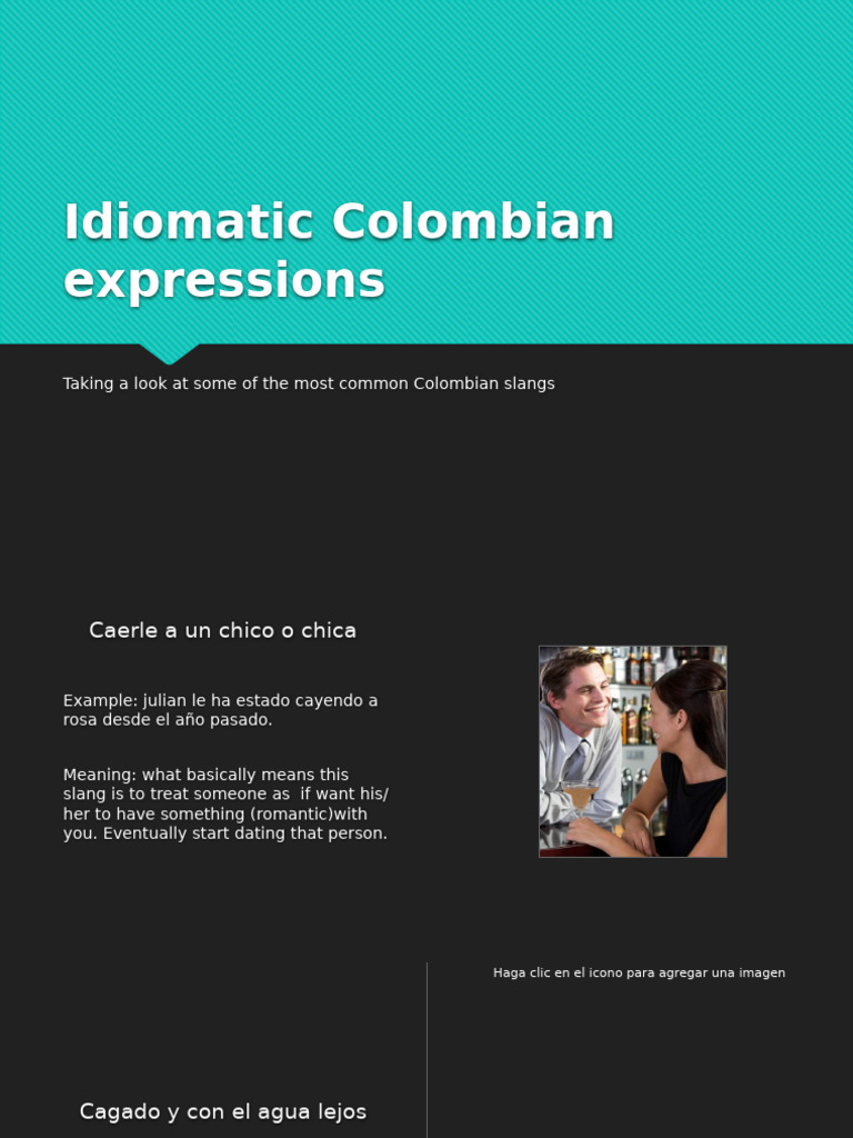 Idiomatic Colombian Expressions | PDF