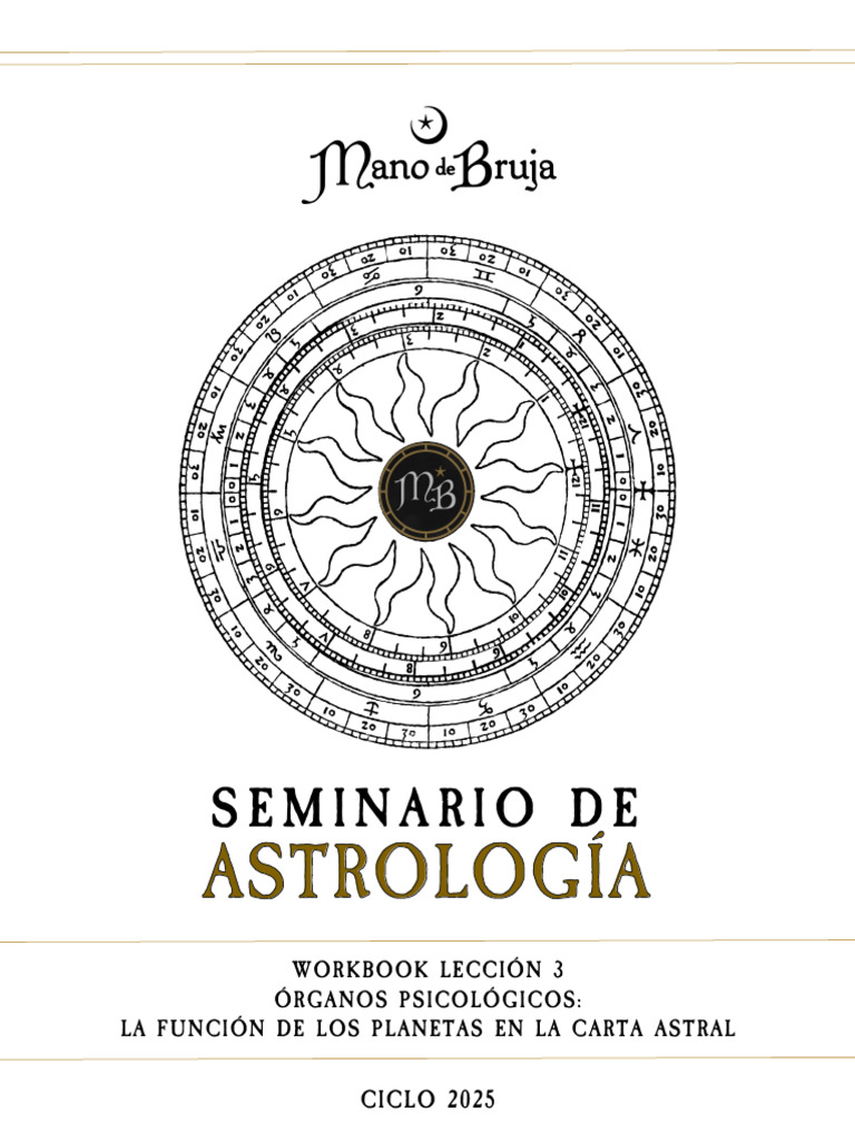 Seminario 2024 WORKBOOK 3 [Mdb] | PDF