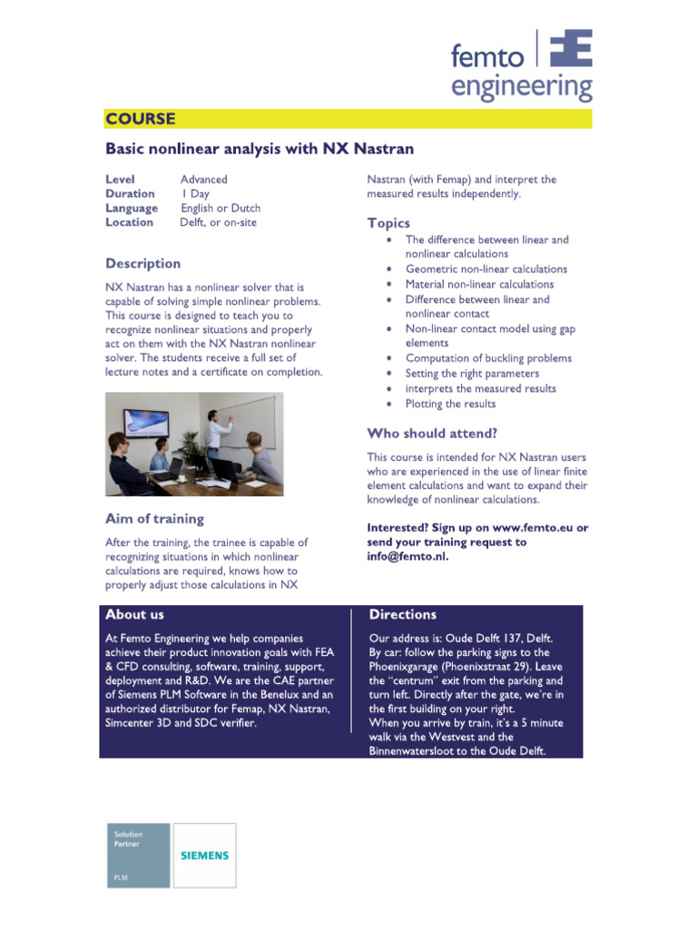 Basic-nonlinear-with-NX-Nastran_ENG | PDF