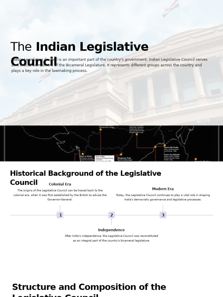 The Indian Legislative Council FINAL | PDF | Legislature | Bill (Law)