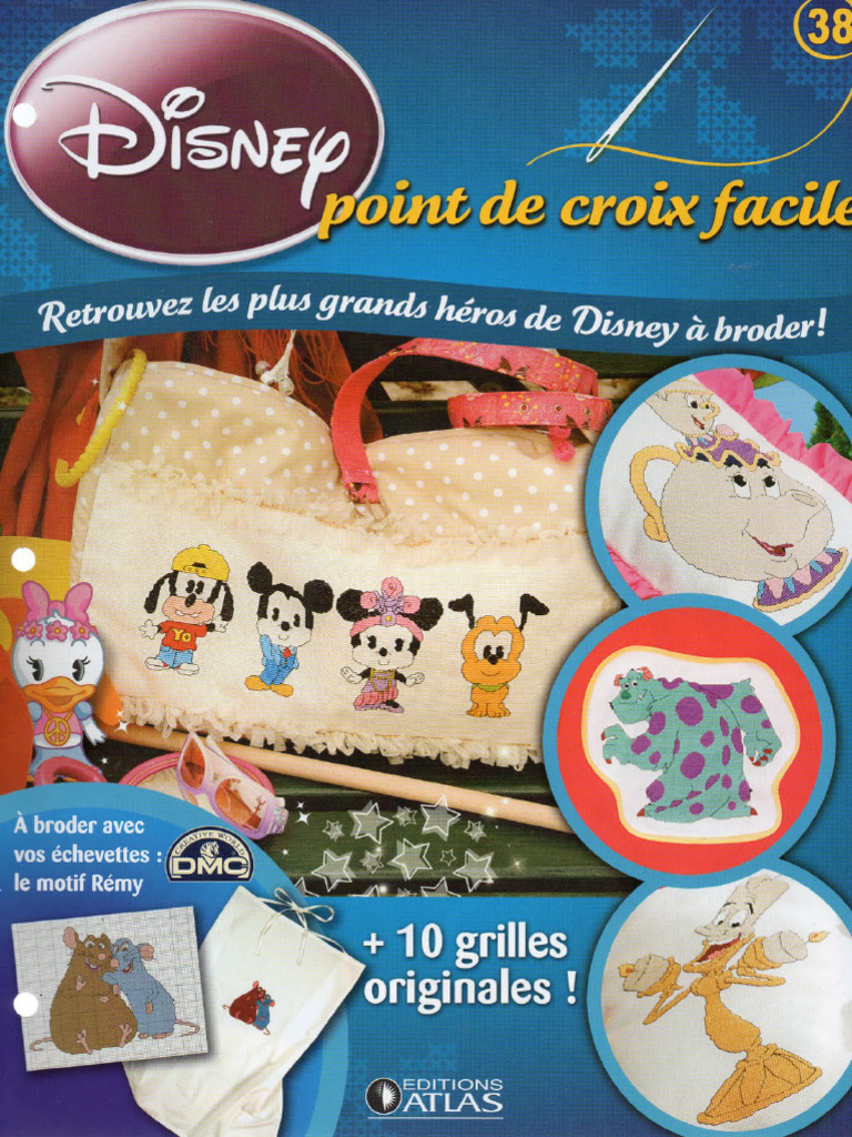 Disney Point de Croix Facile.n38 | PDF
