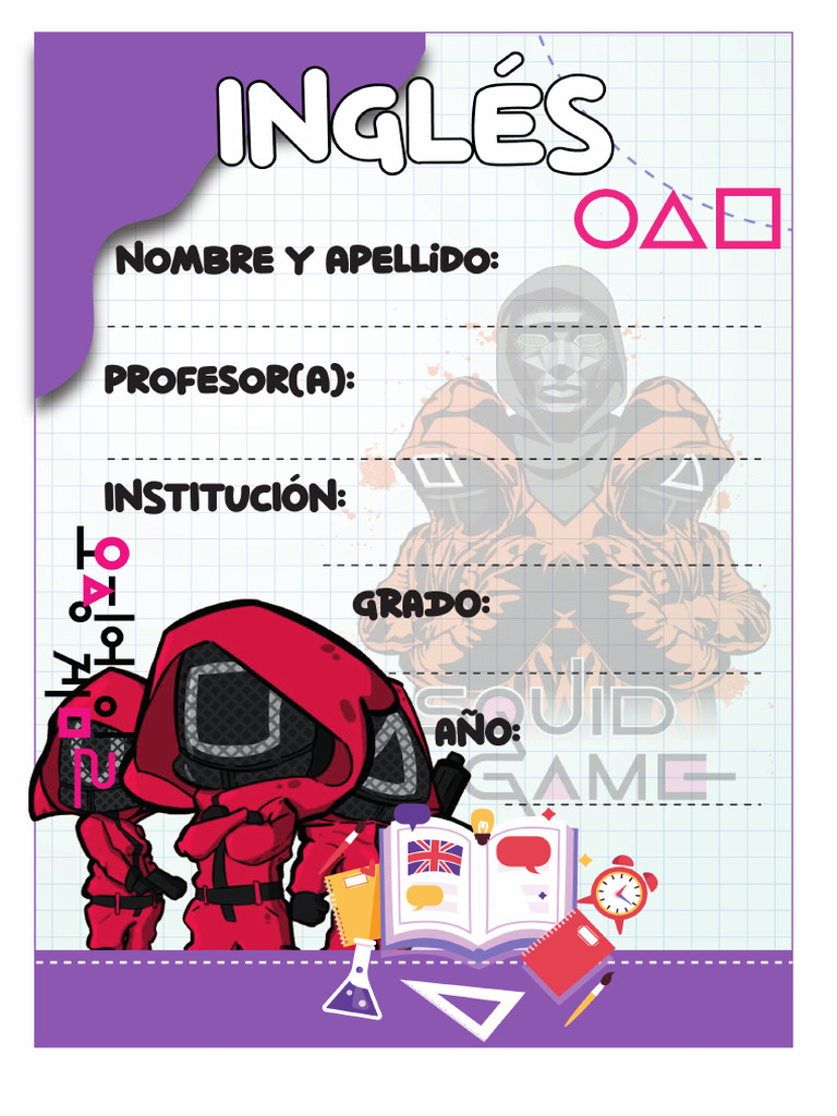 Caratulas de Juego de Calamar | PDF