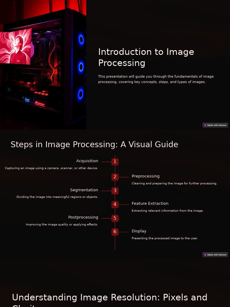 Introduction To Image Processing | PDF