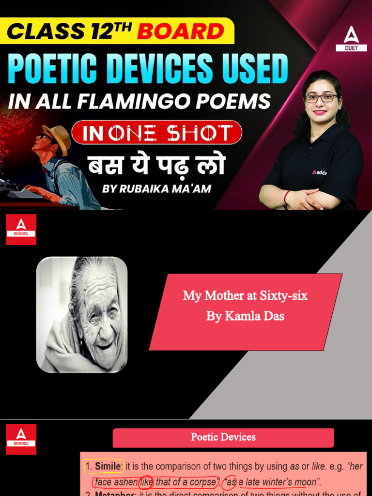 Analysis of Poetic Devices in Key Poems | PDF | Poetry