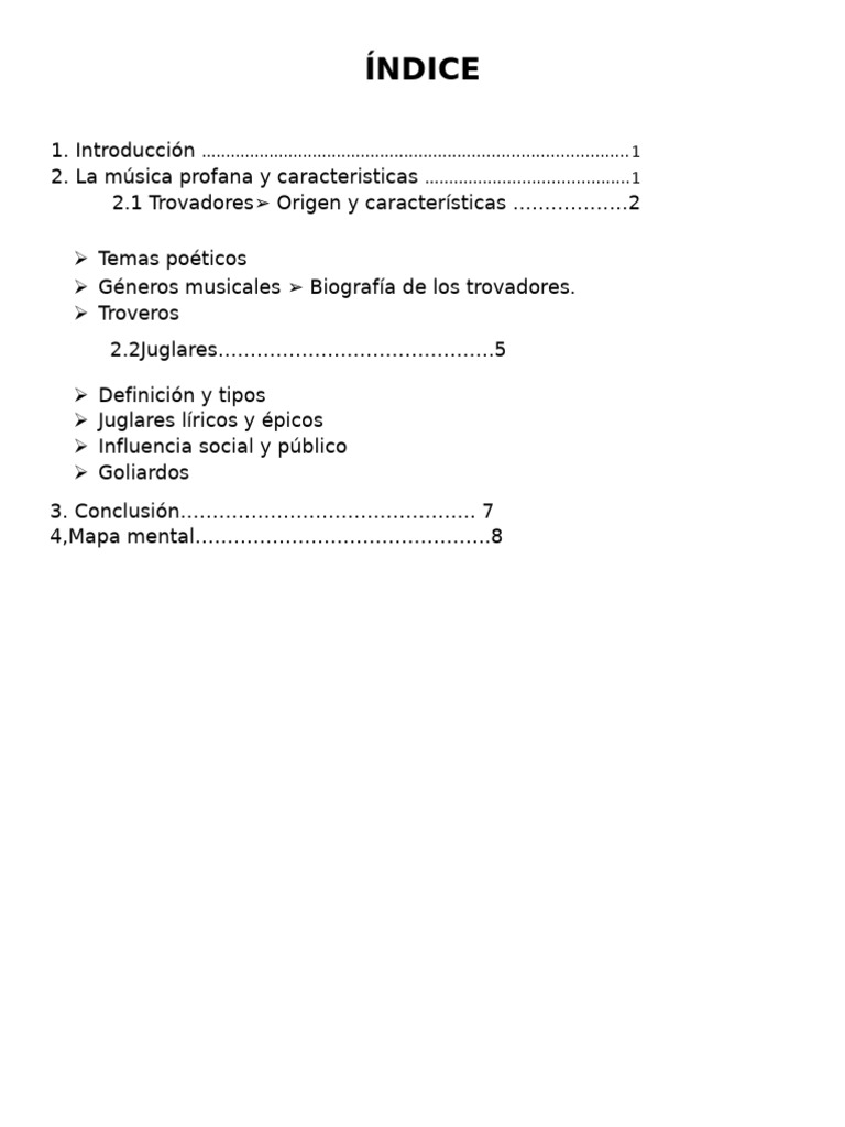 La Musica Profana Exposicion 2025 | PDF | Canciones