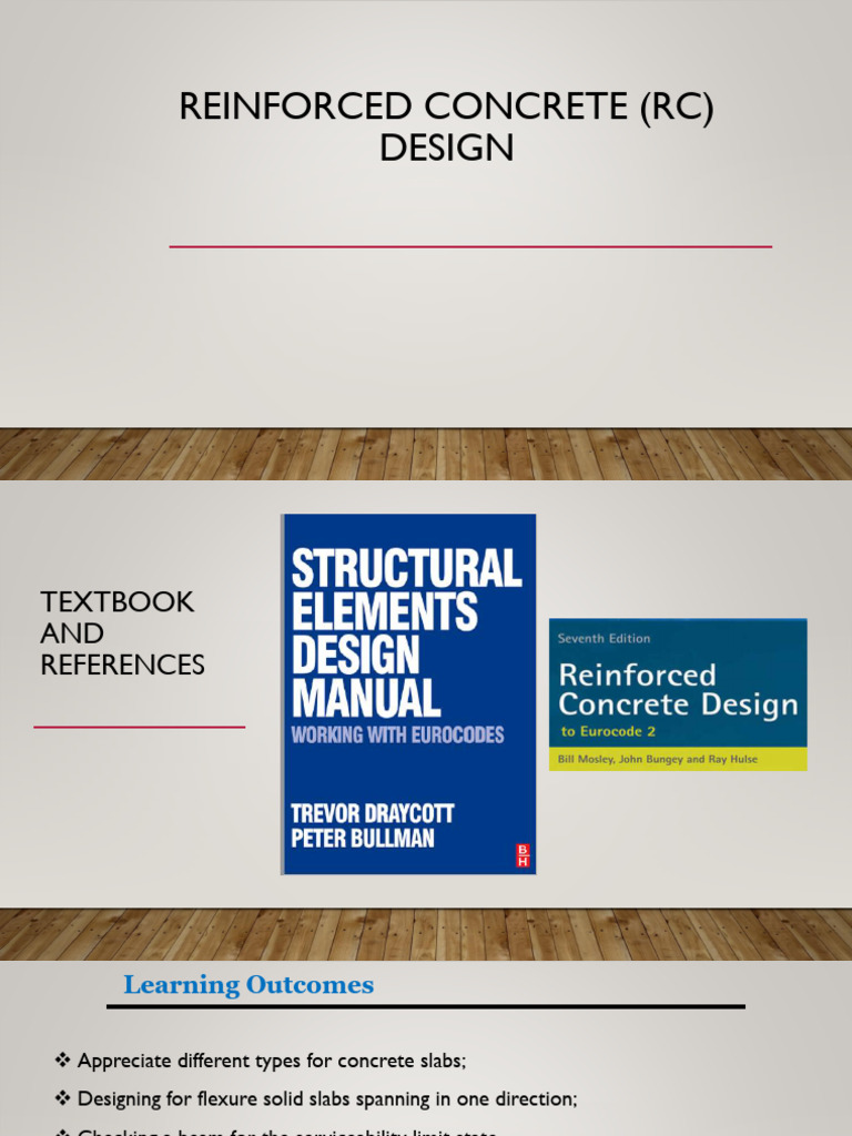RC Slab Design and Types Overview | PDF | Concrete | Reinforced Concrete