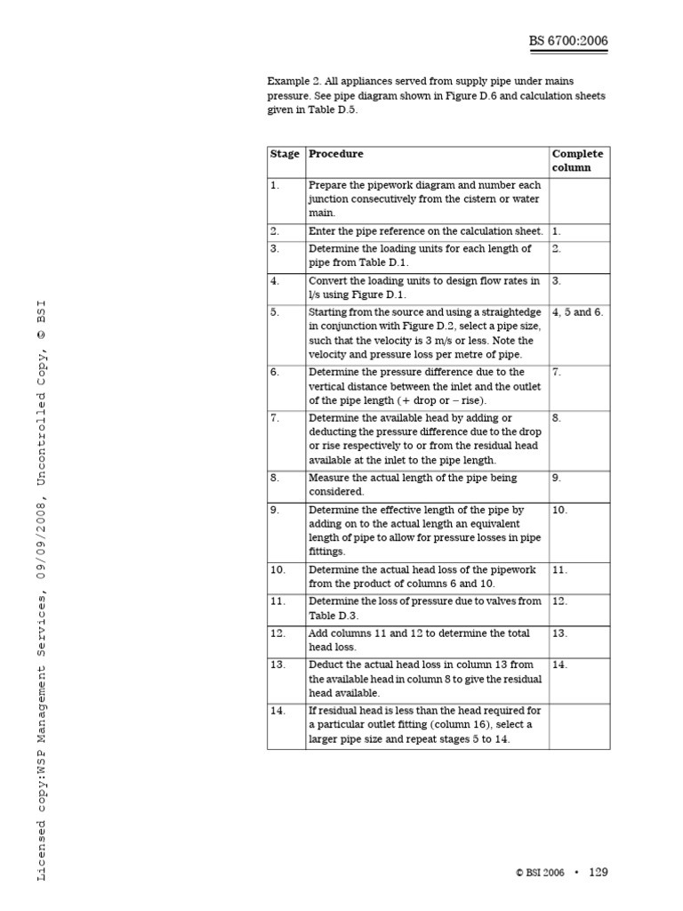 Pipe Sizing and Flow Calculation Guide | PDF | Pipe (Fluid Conveyance ...