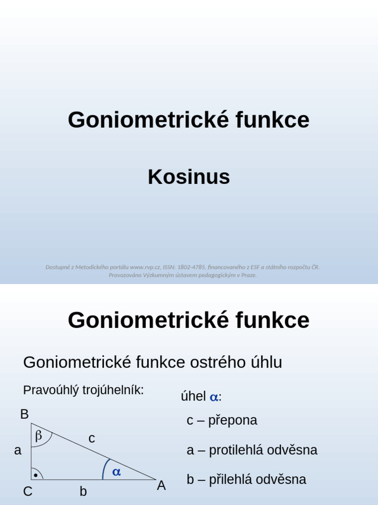 KOSinus | PDF