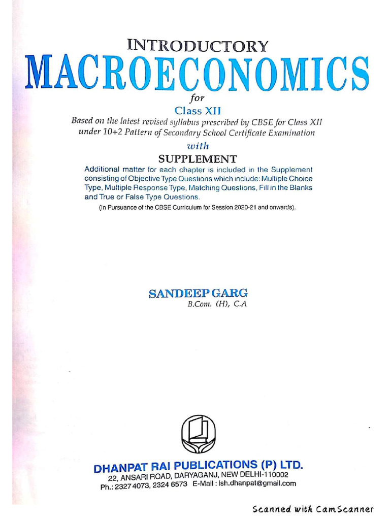 Sandeep Garg Macro - Compressed | PDF