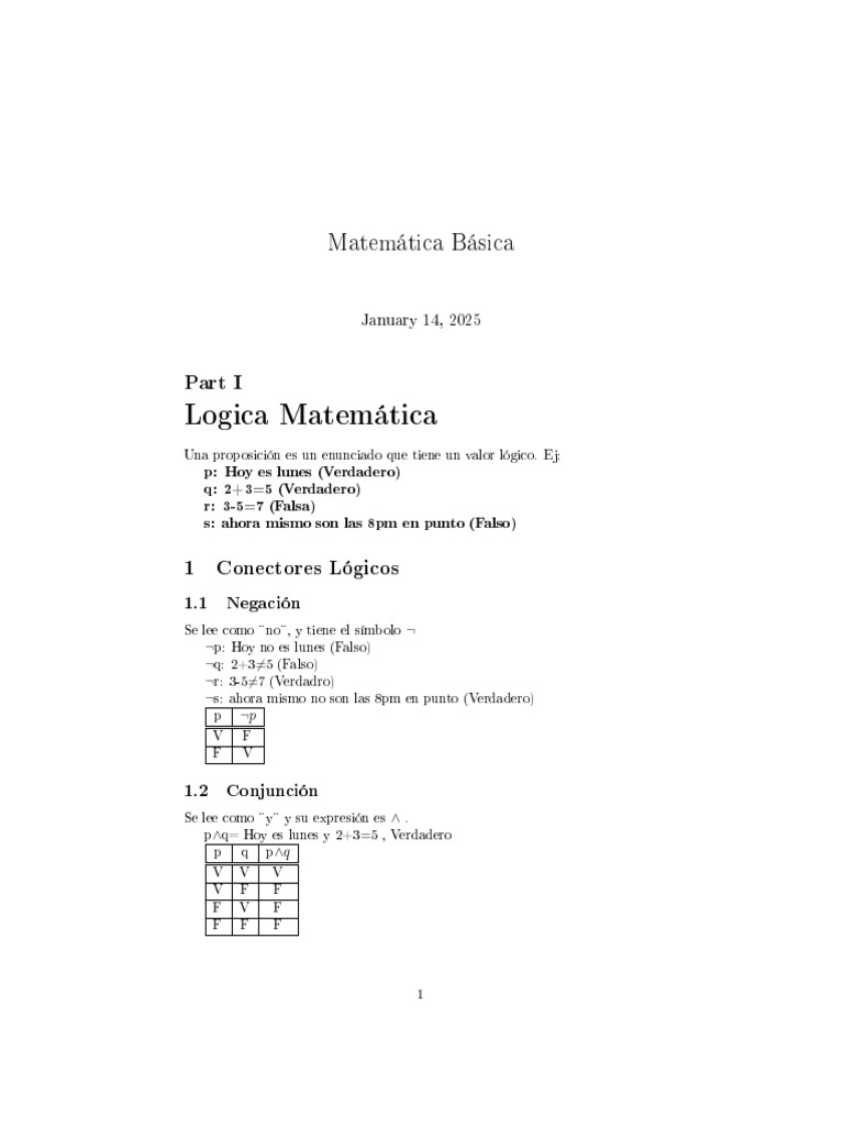 Matematica Basica | PDF | Sintaxis (Lógica) | Semiótica