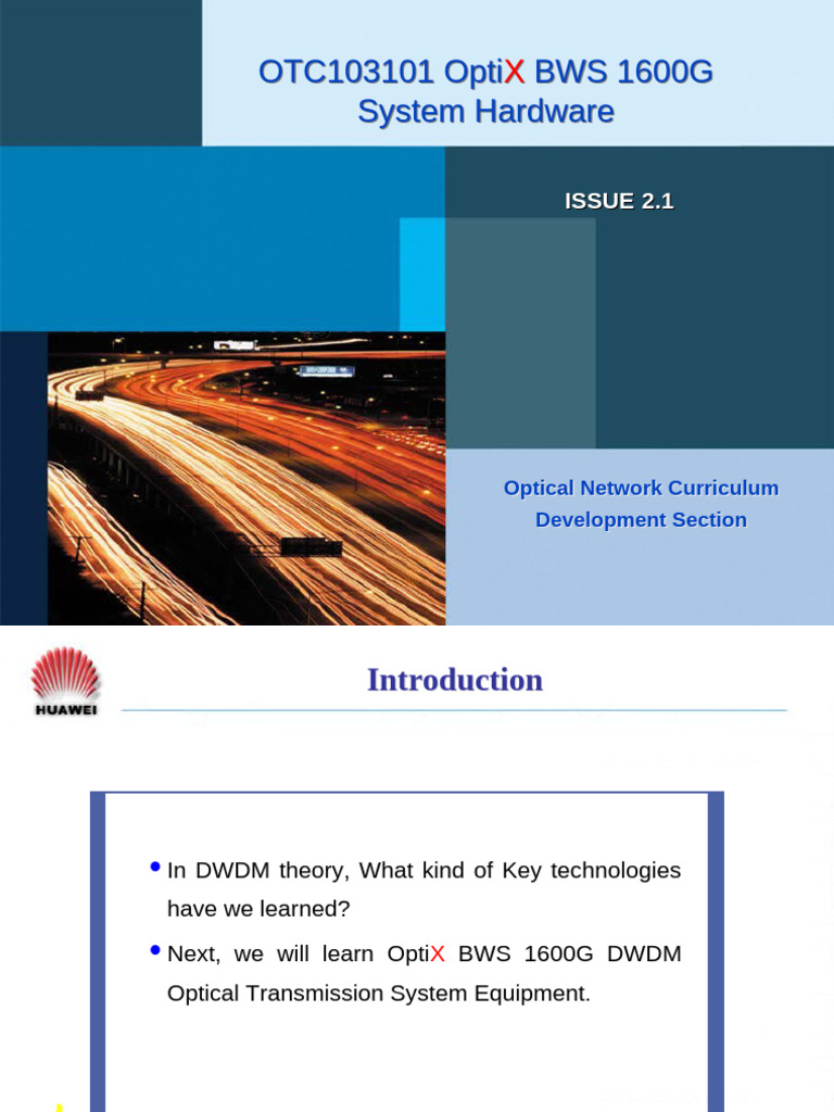 HUAWEI DWDM 1600G 93 Slide | PDF | Wavelength Division Multiplexing ...