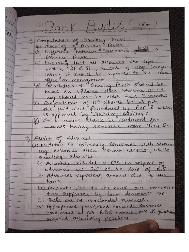 Bank Audit | PDF
