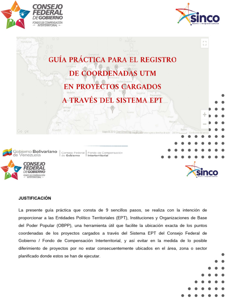 Guia Practica Generacion de Coordenadas UTM 1 (1).Pptx | PDF | Software