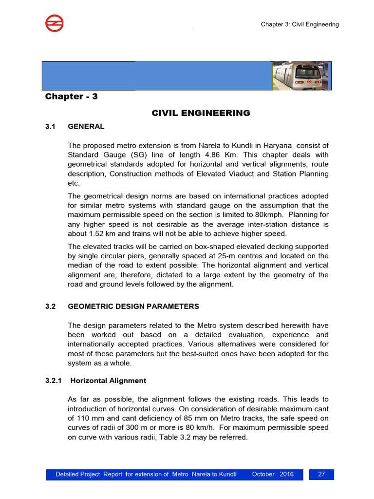 Ch-3 Civil Engg Page 27-57 | PDF | Transport Infrastructure | Civil ...