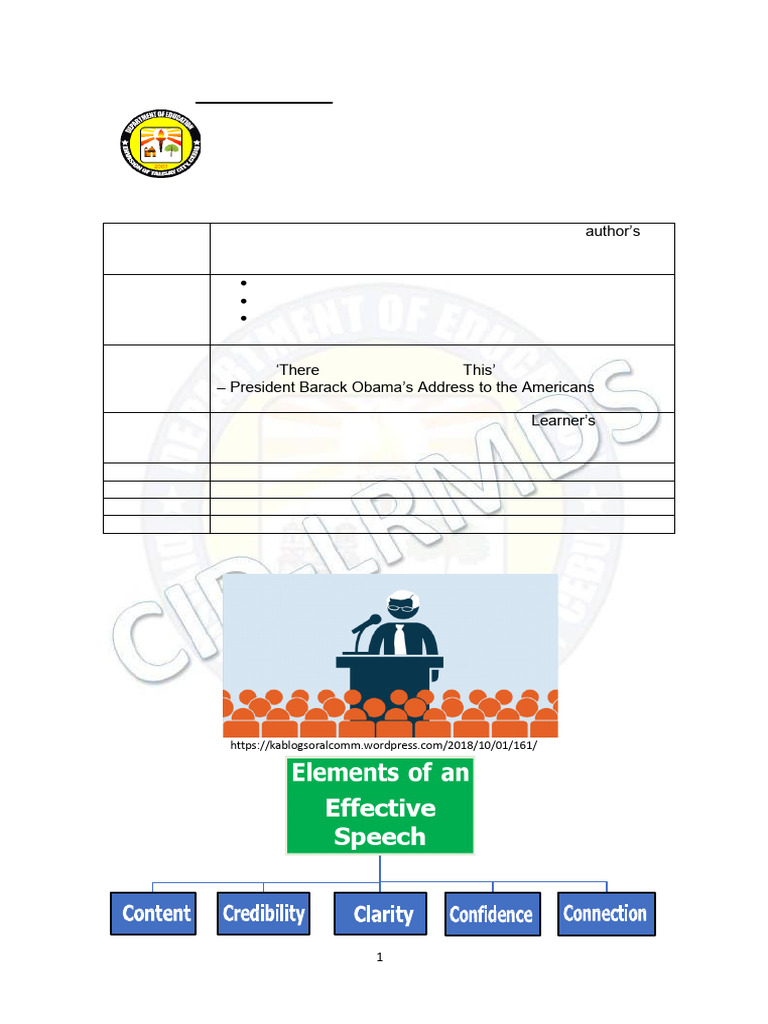 English9 - Q4 - Week 1 Student's Copy 2025 | PDF | Government Budget ...