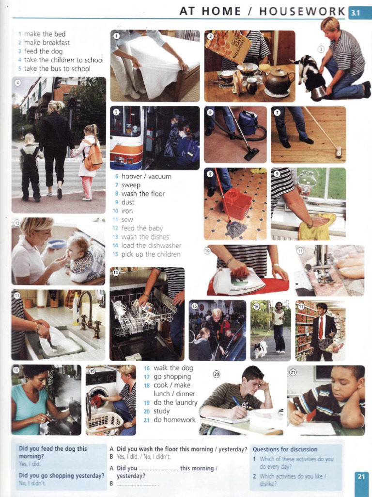 At Home House Work | PDF