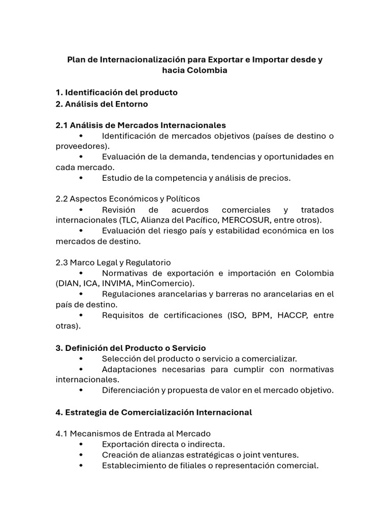 Guía Paso A Paso para Exportar e Importar Desde y Hacia Colombia | PDF | aduana | Arancel