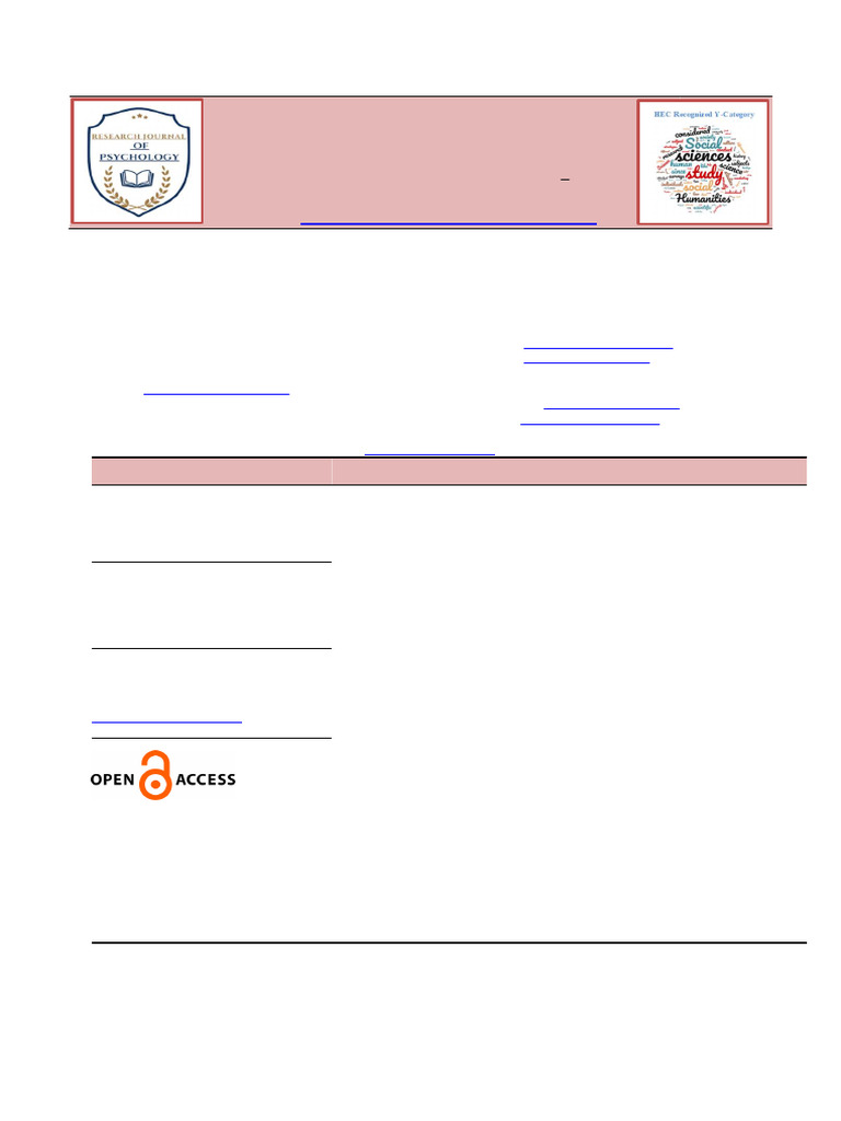 The Impact of Parental Migration On The Emotional Development of Left ...