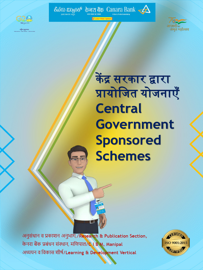 Central Govt Sponsored Schemes | PDF