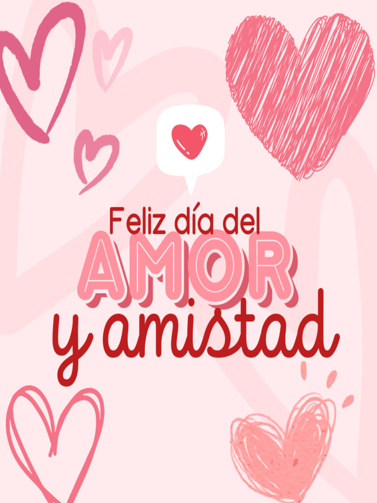 Post de Instagram Amor y Amistad Moderno Rosado | PDF