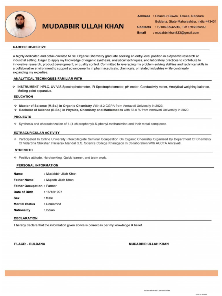 Mudabbir Khan Update | PDF