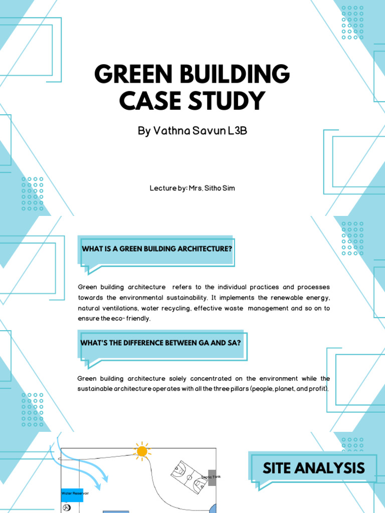 Green Building Case Study | PDF | Green Building | Solar Power