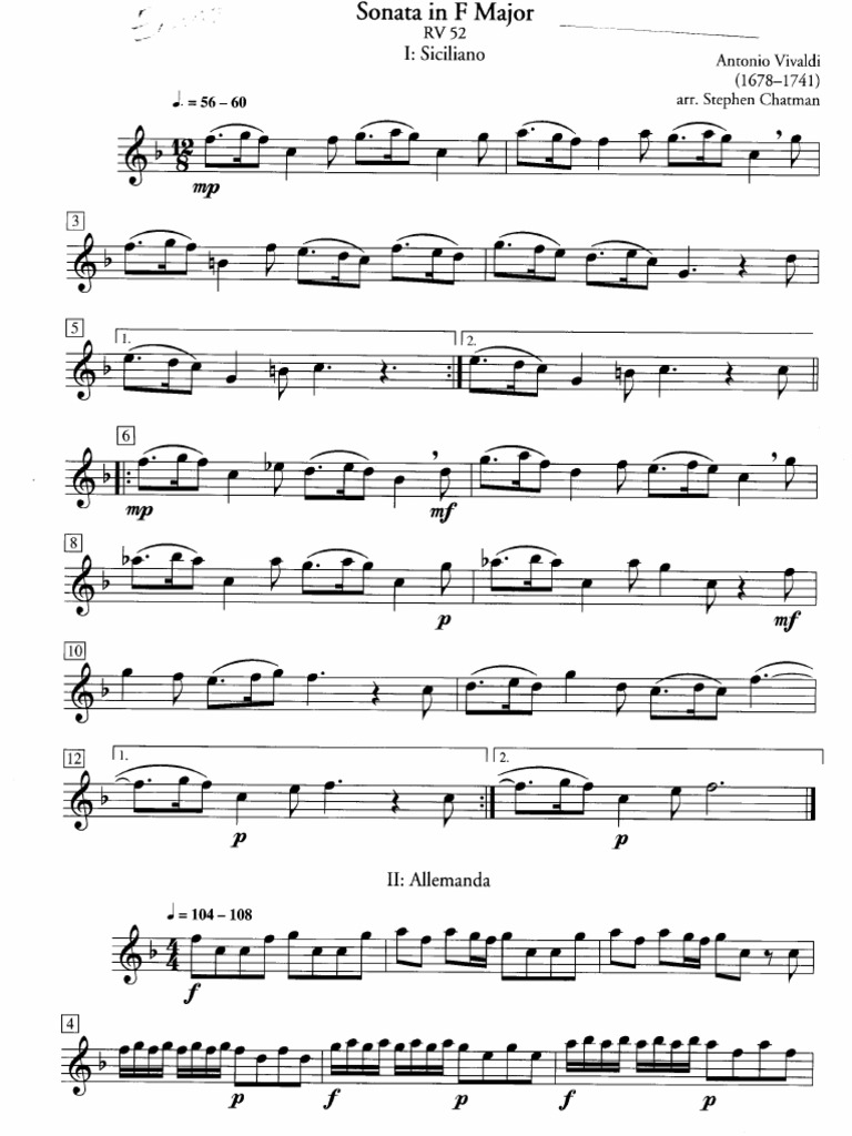 Flute RCM level 4 piece | PDF