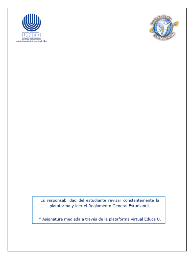 Universidad Estatal A Distancia: Vicerrectoría de Docencia Escuela de ...