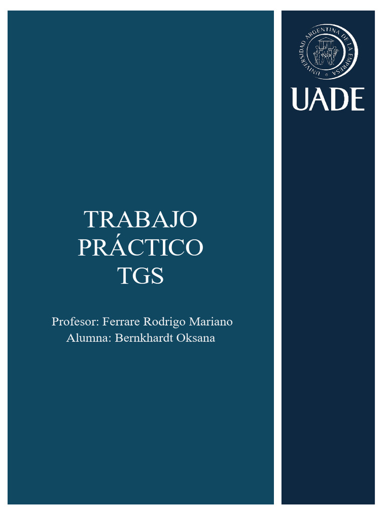 TP Tgs | PDF | Business | Marketing